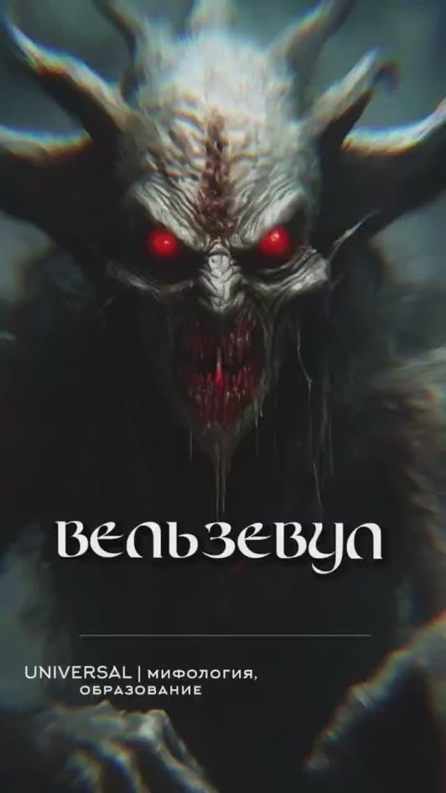 ВЕЛЬЗЕВУЛ #мифология #мистика #ад #демоны #вельзевул