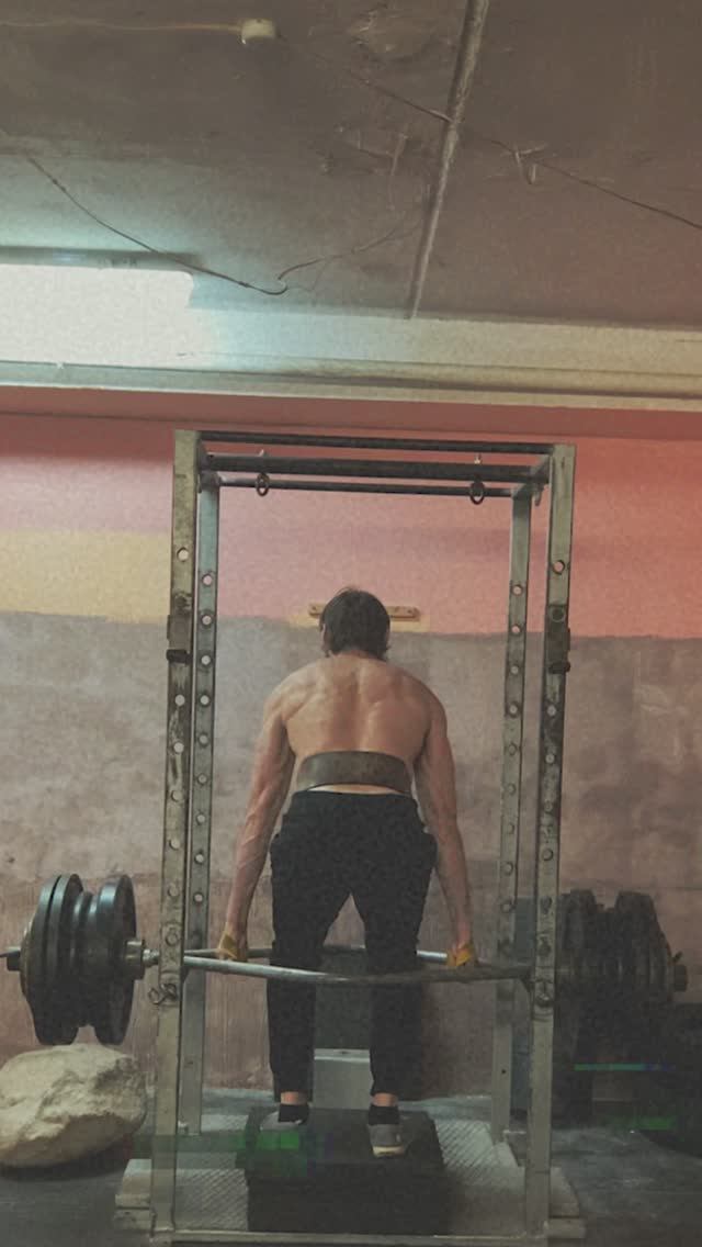 Становая тяга 260кг