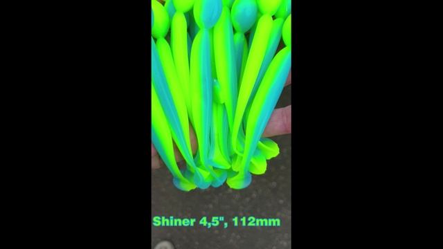 Силиконовые приманки, ручной работы, Shiner 4,5 112mm