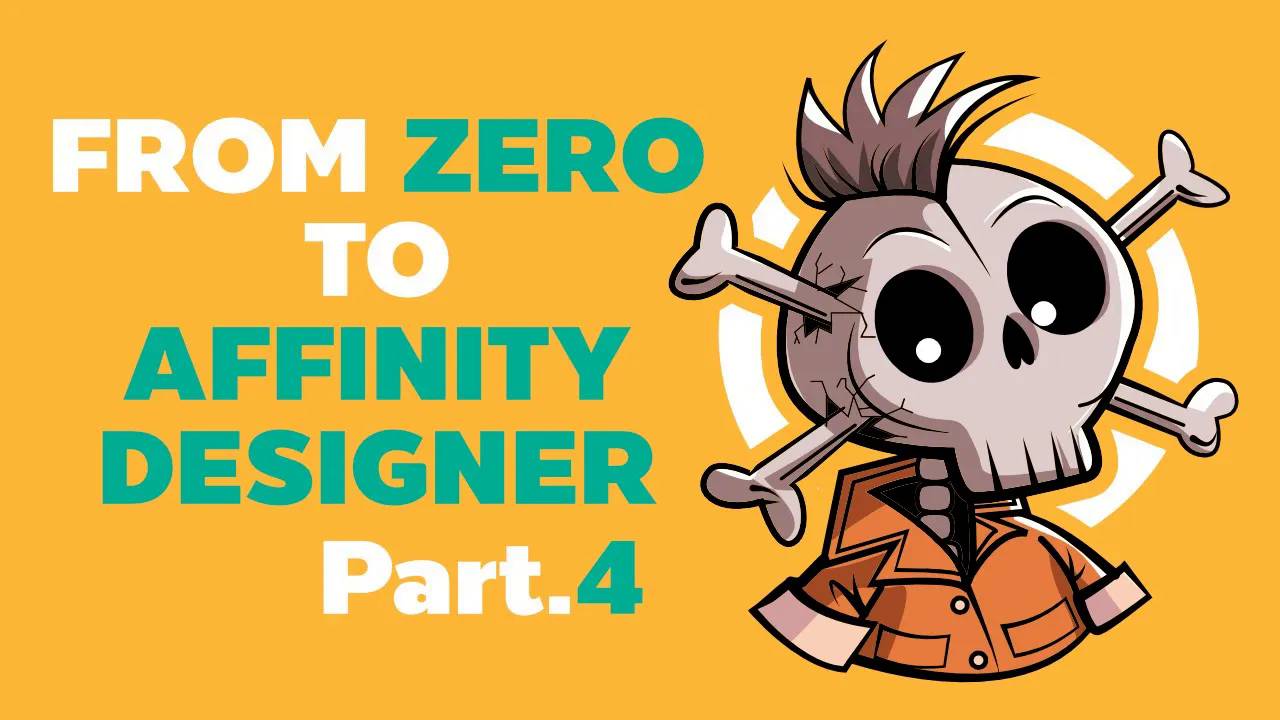 04 Affinity Designer ： Easy Stroke Line Creation & Panel Guide