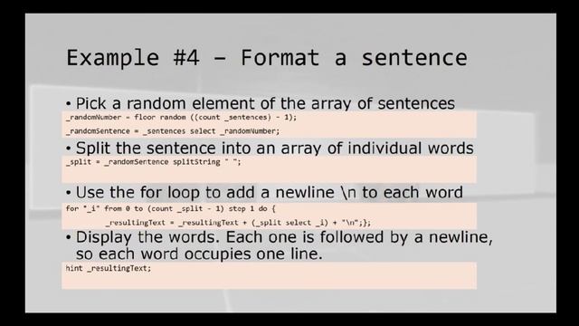 Теория редактора Arma 3 - For...Do Loop
