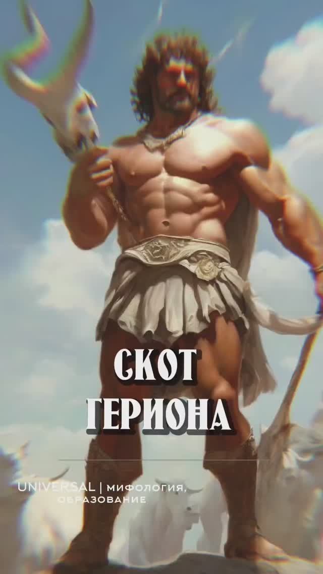 СКОТ ГЕРИОНА #мифы #мифология #геракл #подвигигеракла #легендыимифы