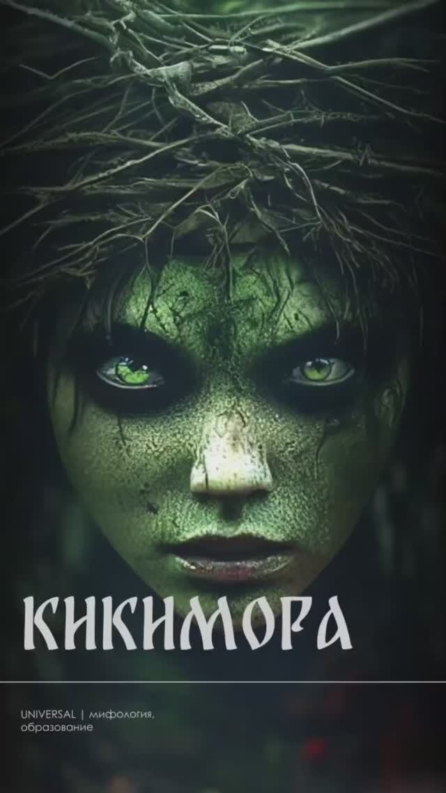 КИКИМОРА #мифы #славяне #мистика #славянскаямифология #кикимора