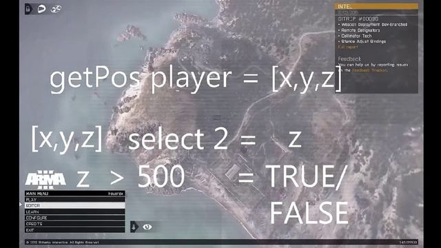 Теория редактора Arma 3 - Conditions, If (...) Then {...}