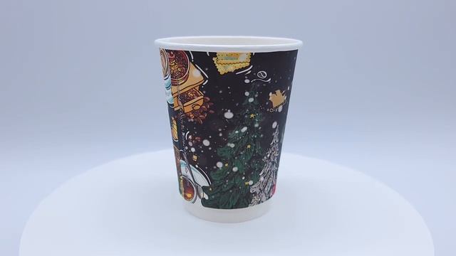 Стакан двухслойный 350мл «Новый год»