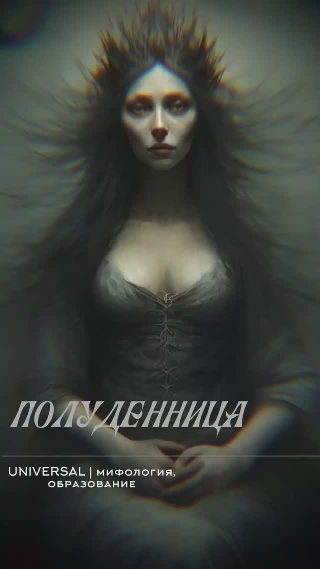 ПОЛУДЕННИЦА #мистика #мифы #славяне #славянскаямифология #полуденница