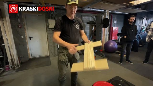 KRASKI DOSKI - ЭКСПЕРИМЕНТ ПО СИЛОВОЙ НАГРУЗКЕ НА КРЕПЕЖ  KRASKIDOSKI