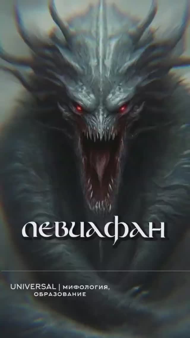 ЛЕВИАФАН #мифология #мистика #мифы #левиафан #демоны