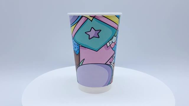 Стакан двухслойный 450мл «Абстракция»