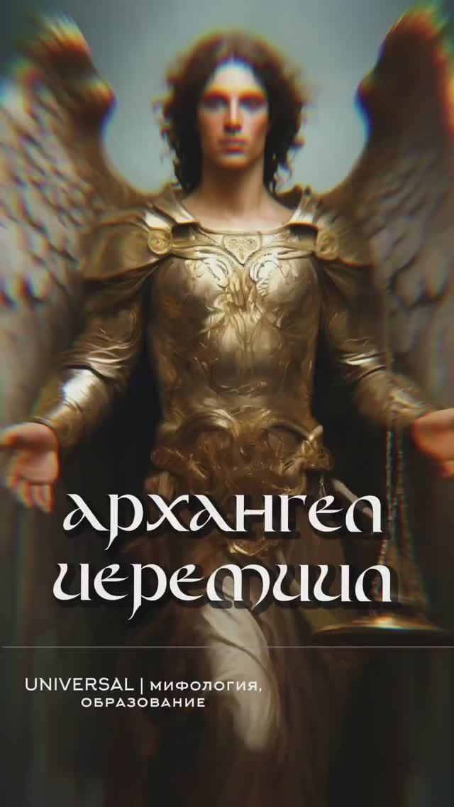 АРХАНГЕЛ ИЕРЕМИИЛ #ангелы #мифология #мифы #архангелы #иеремиил