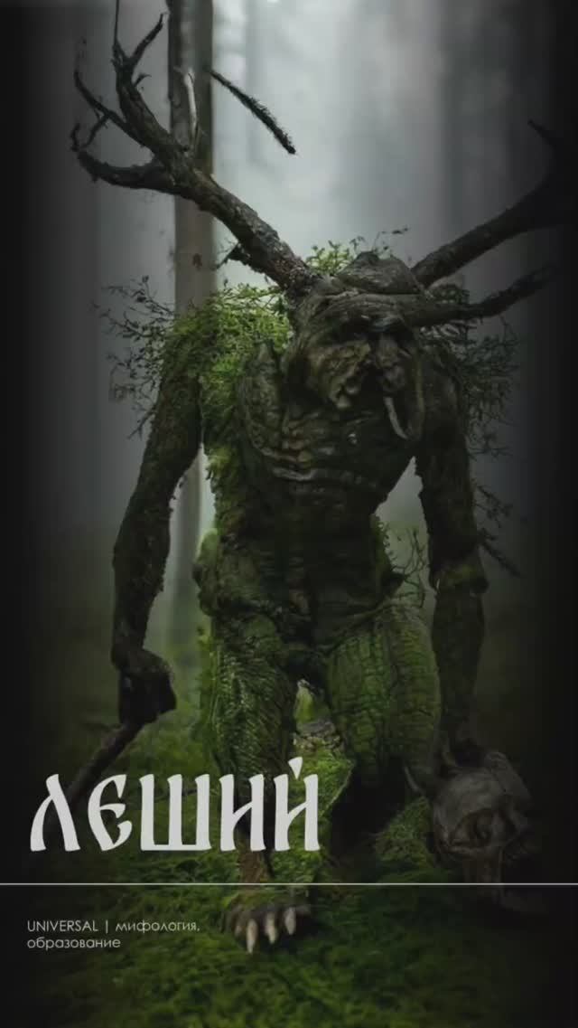 ЛЕШИЙ #мистика #мифы #славянскаямифология #леший #славяне