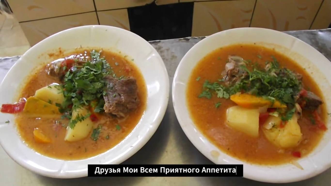 Как готовят узбекское жаркое-How to cook uzbek roast-Sreet Food in Uzbekistan Roast