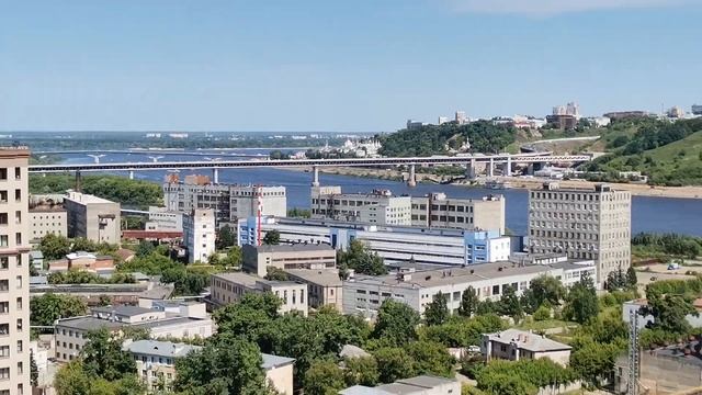 22 этаж, Ока впадает в Волгу, красота!