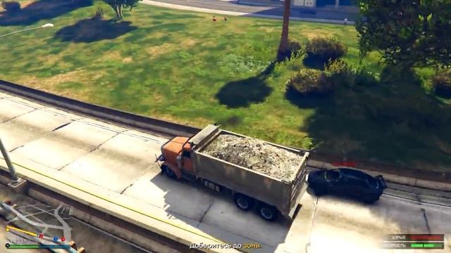 СМЕРТЕЛЬНАЯ АВТОКОЛОННА В GTA ONLINE!!!