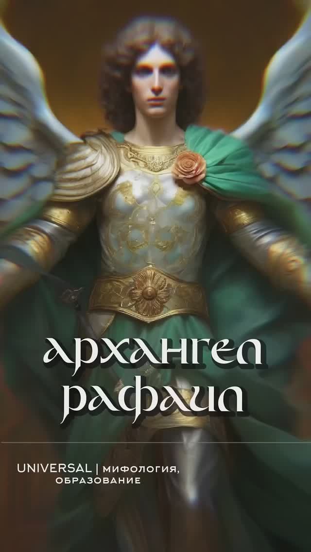 АРХАНГЕЛ РАФАИЛ #ангелы #мифология #мифы #архангелы #рафаил