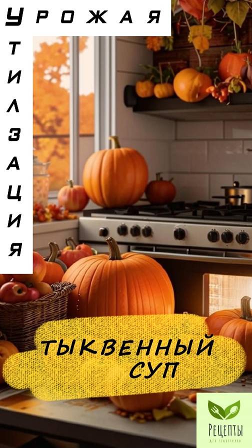Тыквенный суп.
