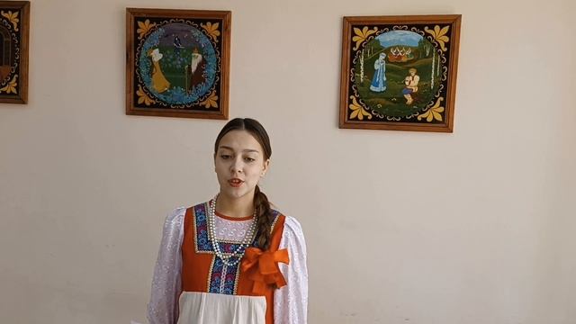 Егорова Анастасия – «Песня русская, живая»