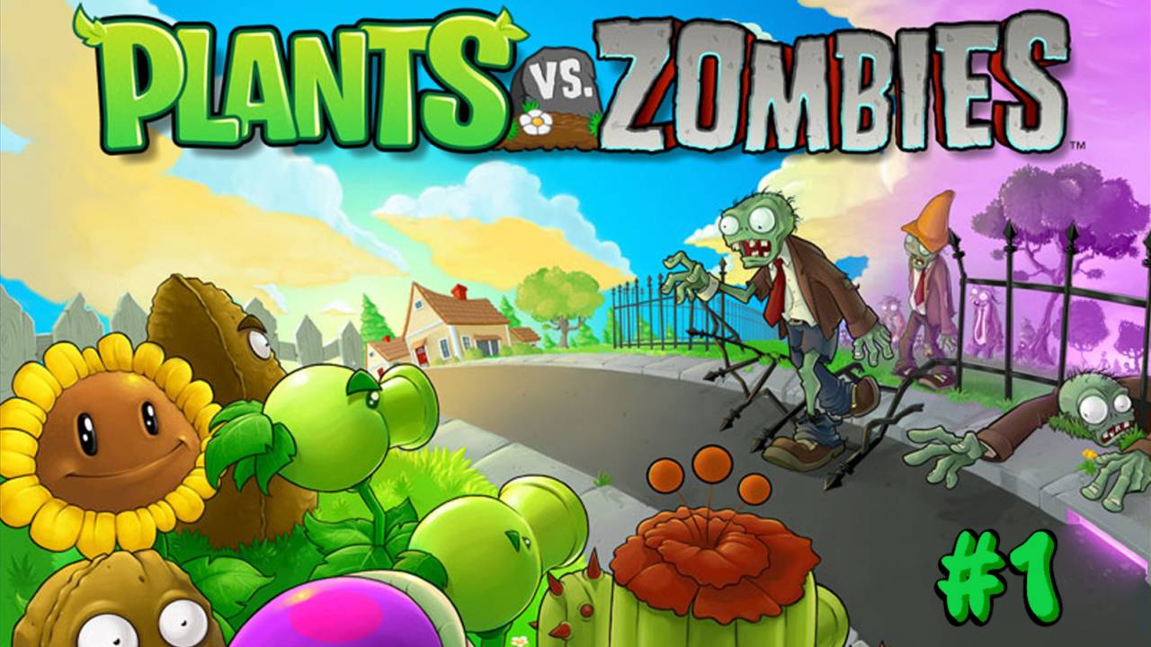 Первые растения (1) в Plants vs Zombies