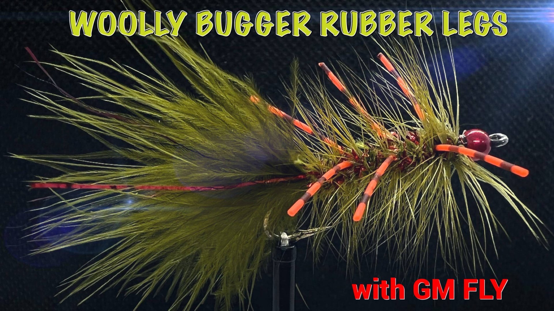 Стример Вулли Баггер Резиновые Ножки Как связать от GM FLY