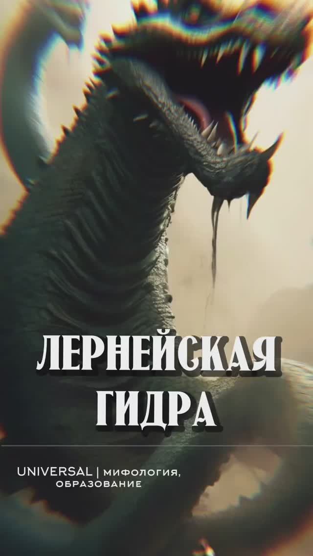 ЛЕРНЕЙСКАЯ ГИДРА #мифы #мистика #мифология #геракл #гидра #лернейскаягидра #подвигигеракла #подвиги