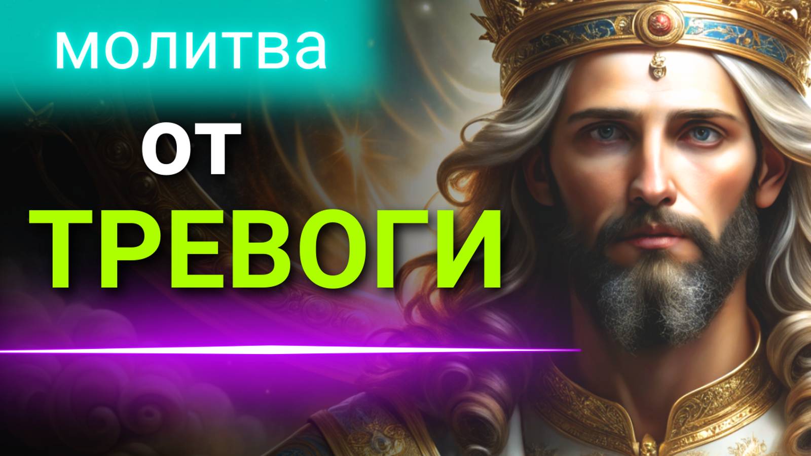 Молитва от ТРЕВОГИ
