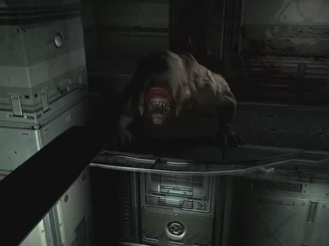 DOOM 3 #04 - Первые Свинки - Ретро Летс Плей 2012 года