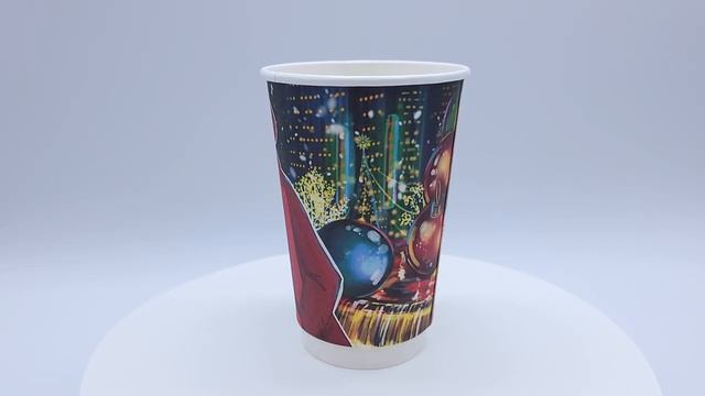 Стакан двухслойный 450мл «Зима со вкусом»