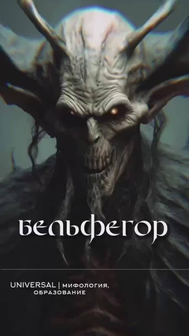 БЕЛЬФЕГОР #мифология #мистика #демоны #бельфегор #смертныйгрех