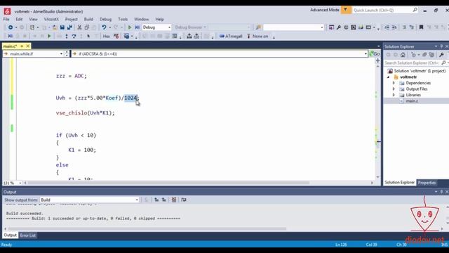 22. Умный ВОЛЬТМЕТР своими руками _ Программирование МК AVR