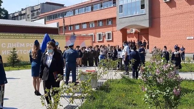 Открытие памятника брандмайору А.С. Домишкевичу в Иркутске