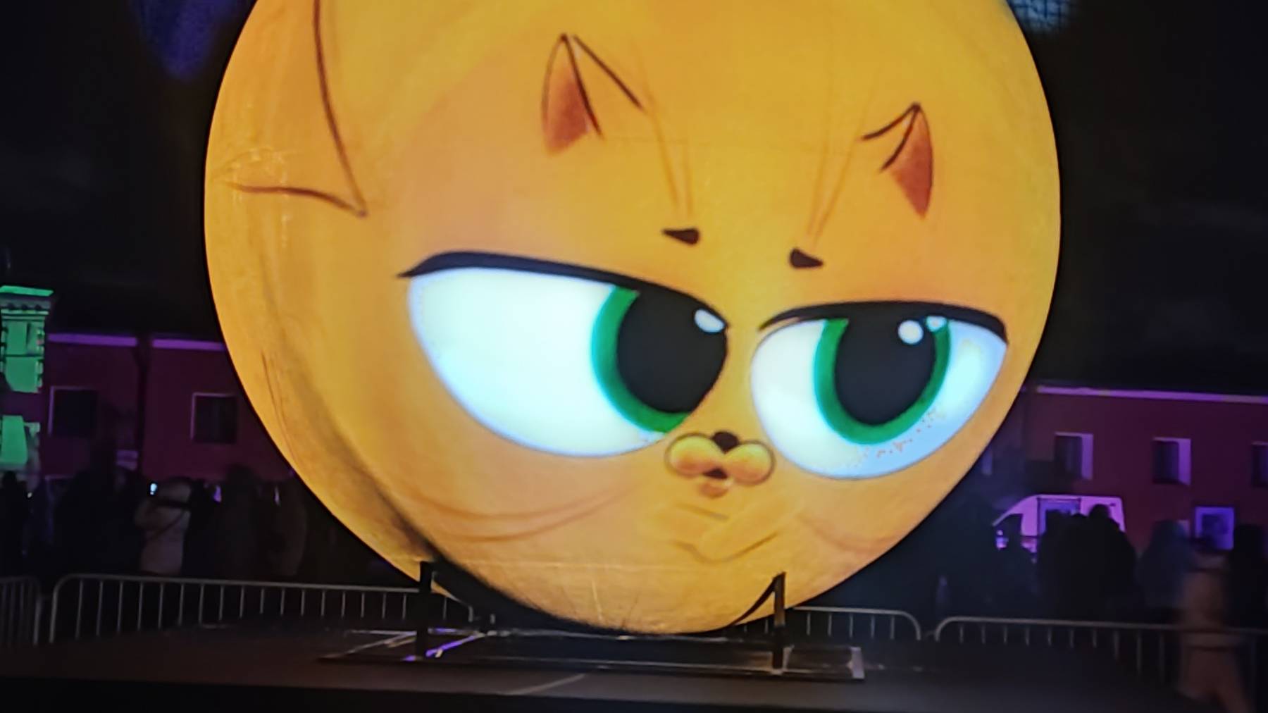 Световое шоу в Петропавловке