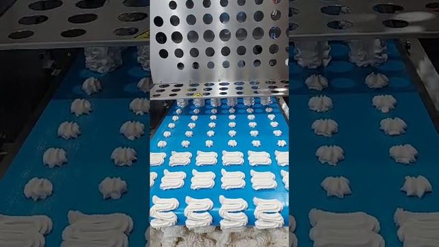 Работа кондитерской отсадочной машины DSM 600