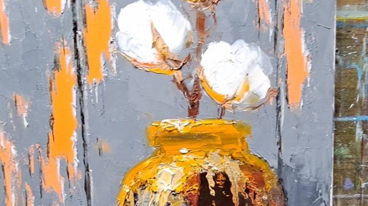 Натюрморт.Живопись маслом