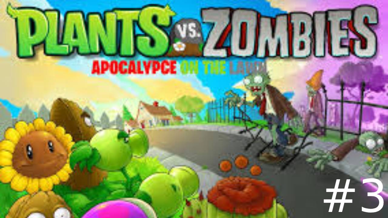 моё грибное царство ▶ plants vs zombies (PvZ) #3 растения против зомби