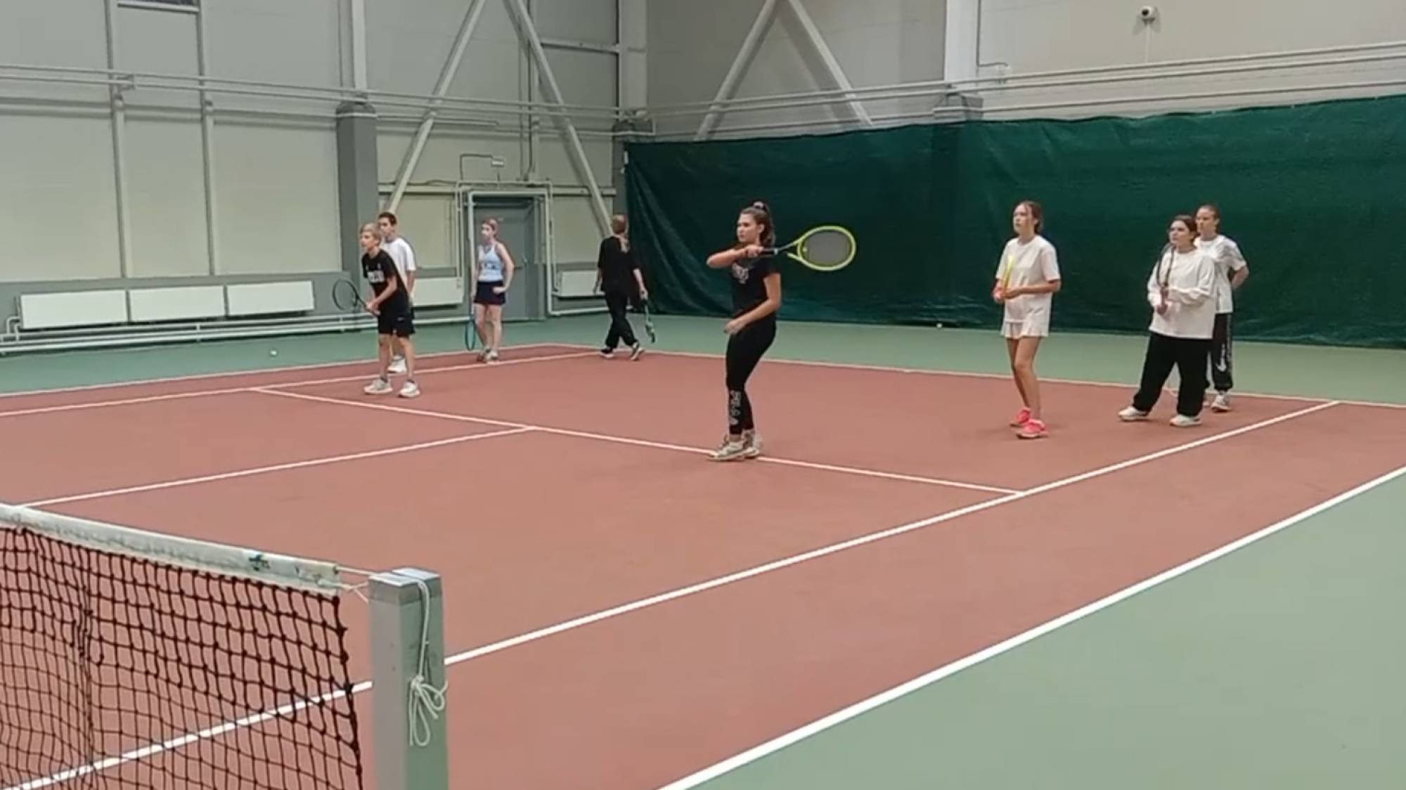 Групповая тренировка юниоров