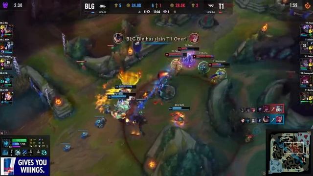 T1 vs BLG Highlights _T1 vs Bilibili Gaming _ Grand Finals _ Worlds 2024