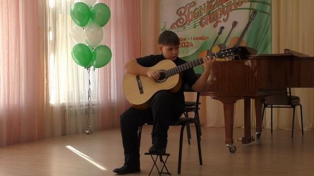 Соната для гитары№8 Соль мажор Илья Третьяков