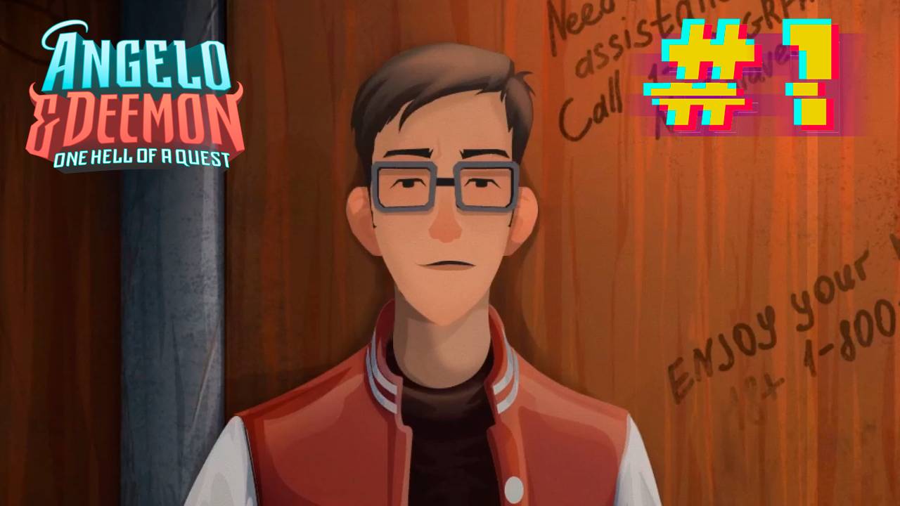 Блогер попал в Ад. Angelo and Deemon: One Hell of a Quest #1