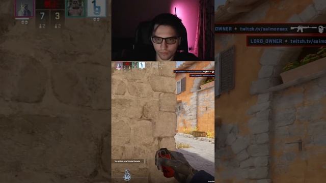 НЕРЕАЛЬНЫЙ КЛАТЧ 2vs5 #cs2 #csgo #cs2clips #twitch #saimonsex