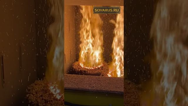 🔥Турбо Огонь в Действии Горелки Котла Соварус 300кВт Разгоняют Тепло до Максимума! #котлыотопления