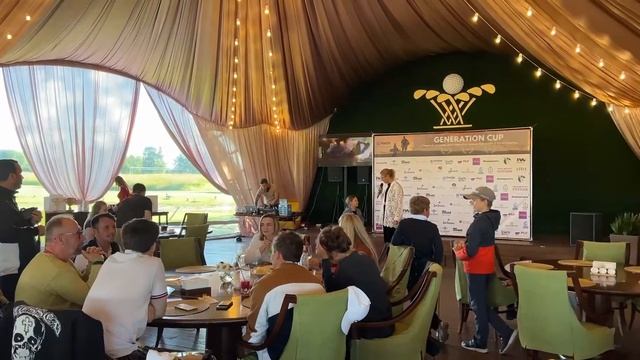 Семейный турнир по гольфу в гольф-клубе Петергоф