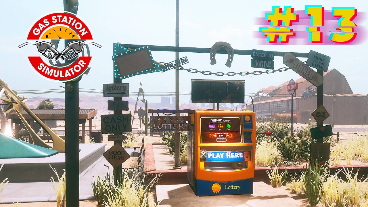 Открыл казино. Gas Station Simulator #13