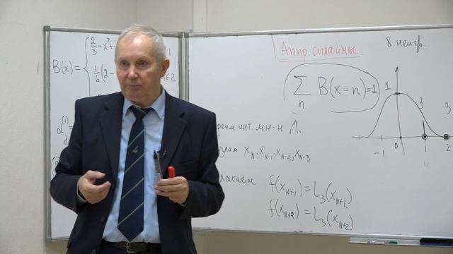 Кобельков Г. М. - Численные методы. Часть 1. Лекции - 6. Аппроксимационный сплайн