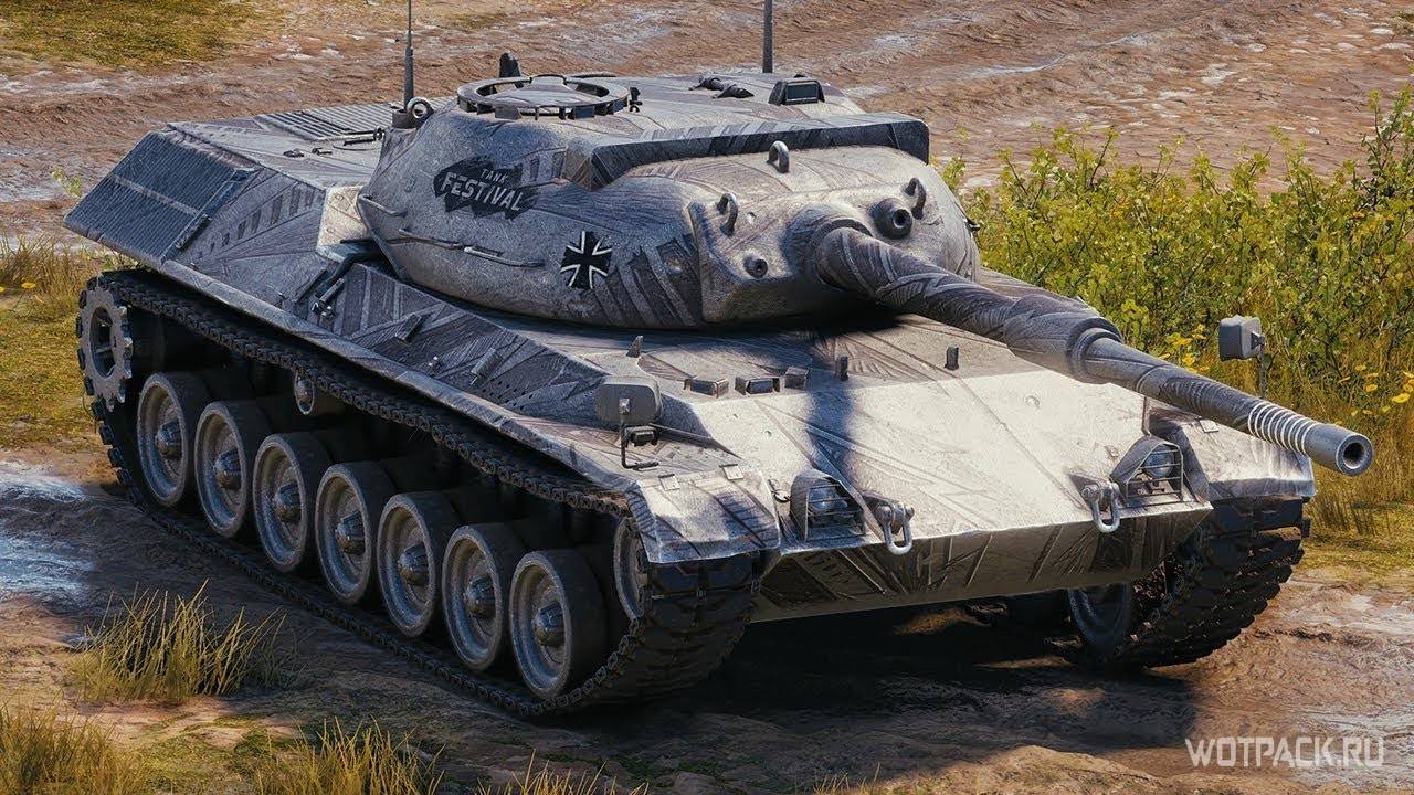 Мир танков  Leopard 9 лвл 95 % побед за час))
