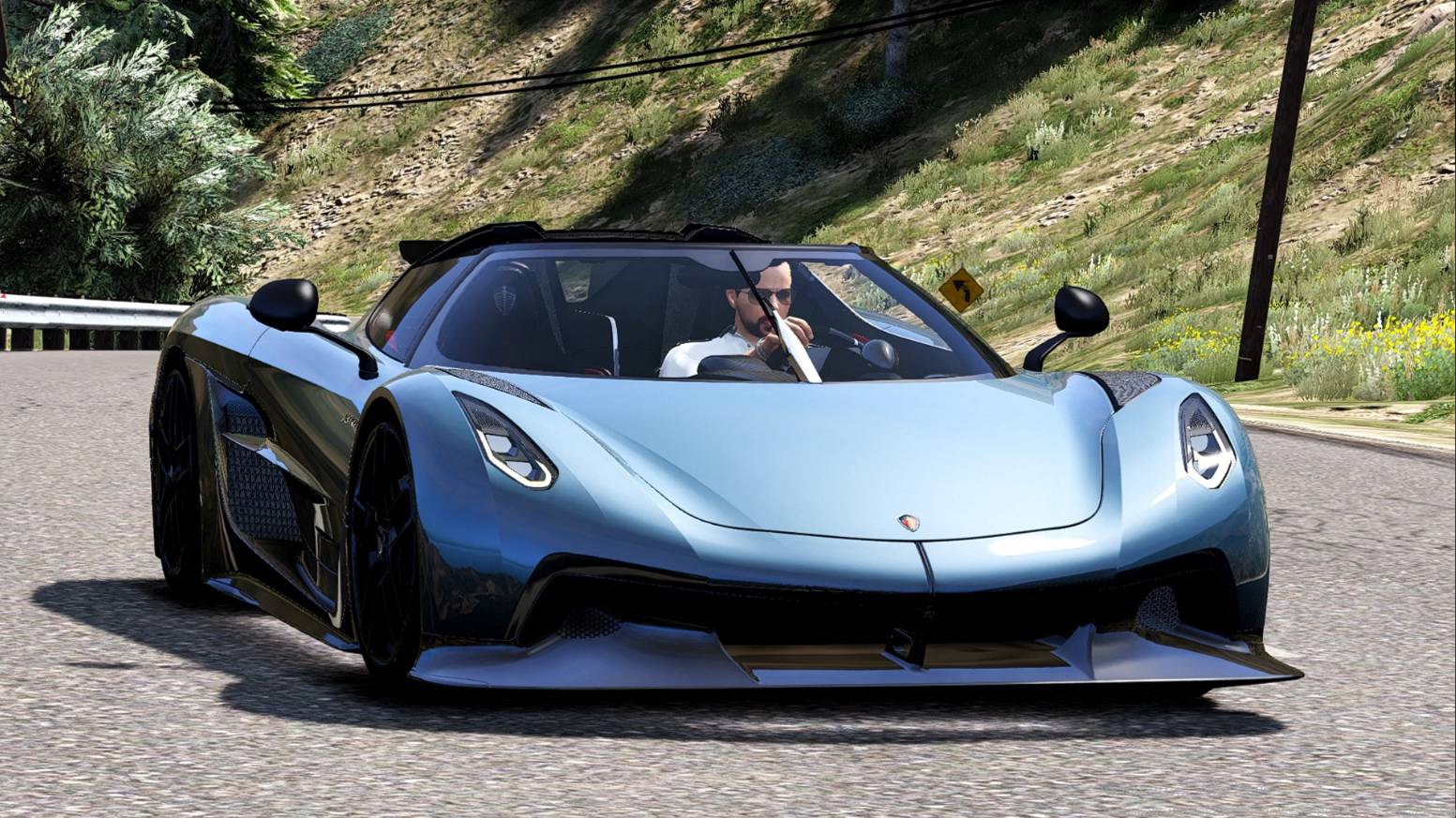 как скачать мод на машину Koenigsegg Jesko Absolut