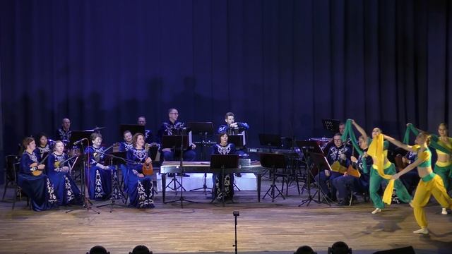 Танцевальный вернисаж. Оркестр "Россияне".