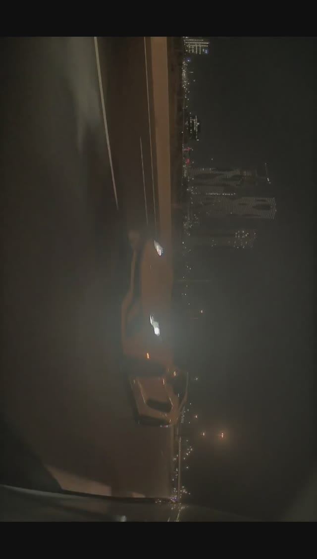 Ламборджини ночью