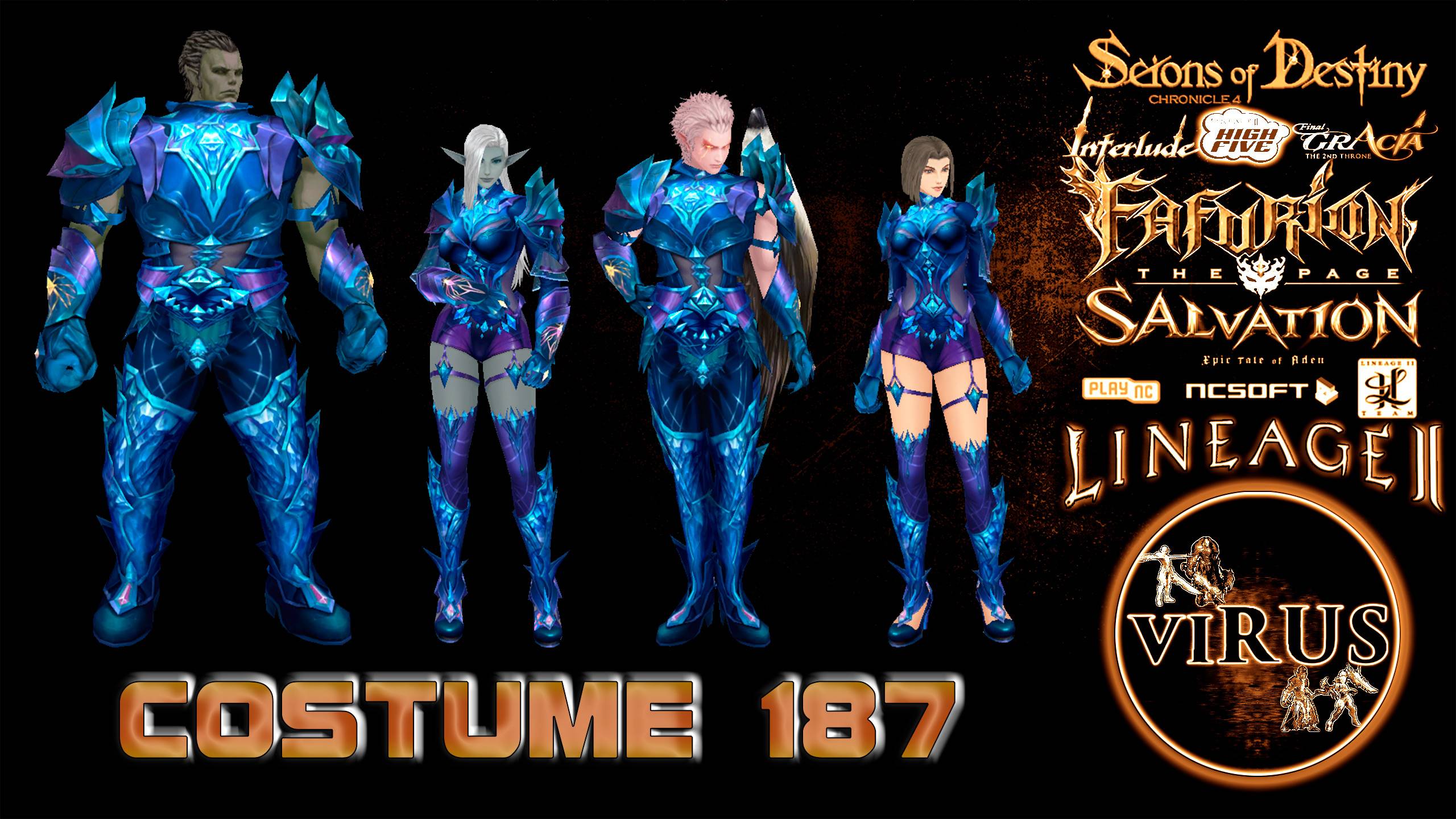 New Costumes. 187. LINEAGE II. Any Chronicles ◄√i®uS►