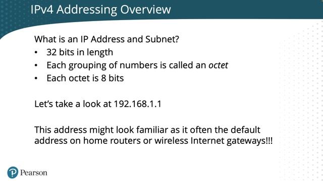 002. 12.1 IPv4 Addressing Overview