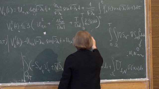 Шапошникова Т. А. - Уравнения с частными производными. Часть 1 - 11. Теорема о сущ-ии обобщ. решения